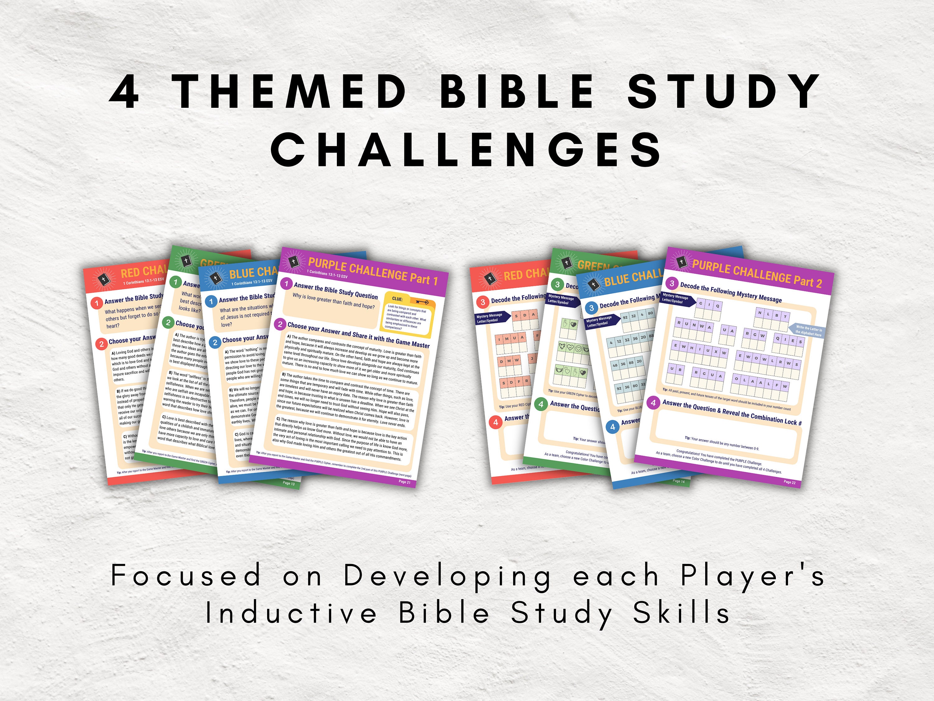 Rediscover Real Love | Fun Bible Study Escape Room Game for Teens ...