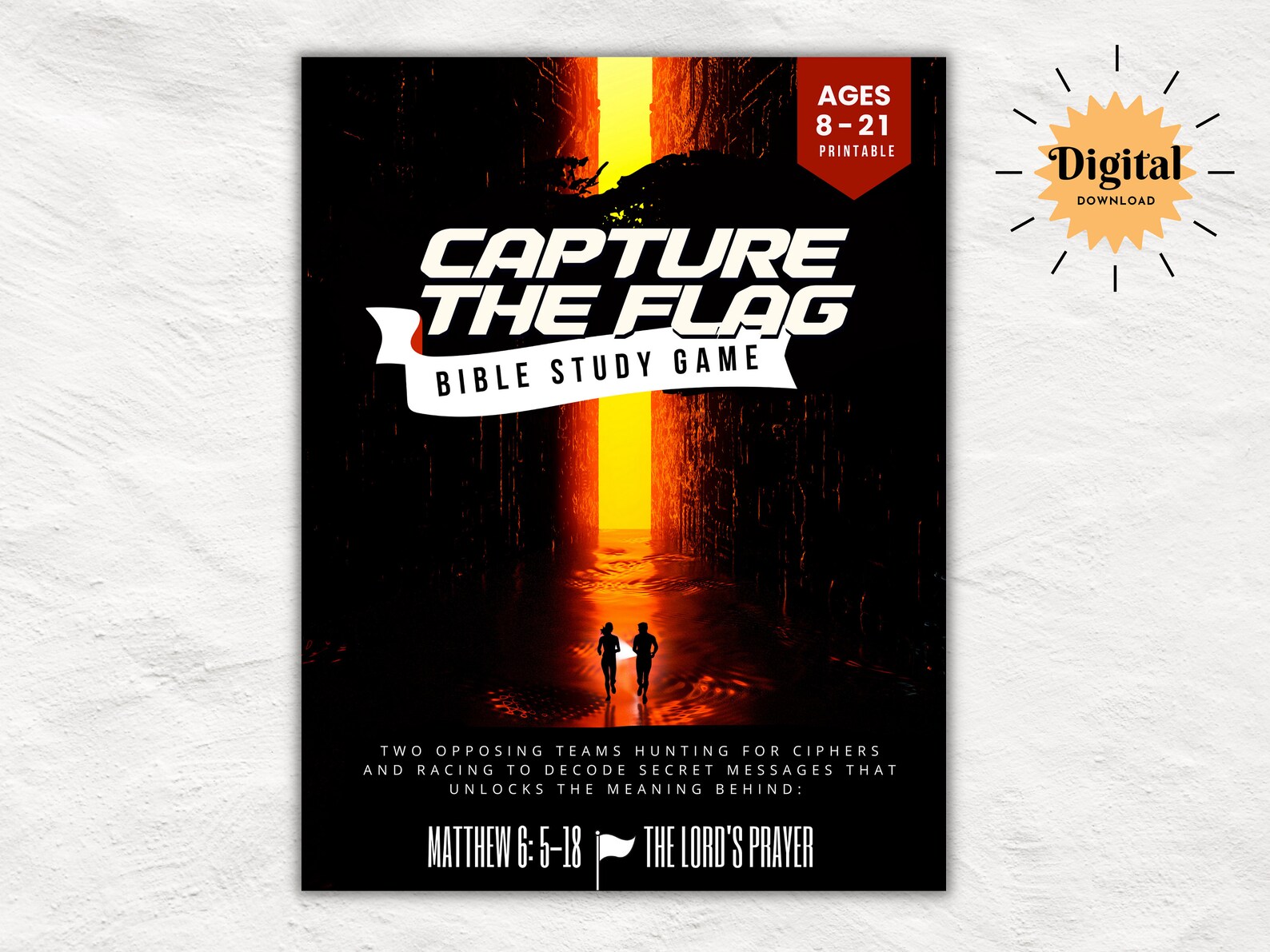 Capture the Flag Bible Study Game | Unlock the Lessons Within the Lord ...