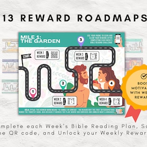 52 Week Bible Reading Plan and Planner | Read the Bible in 1 Year ...