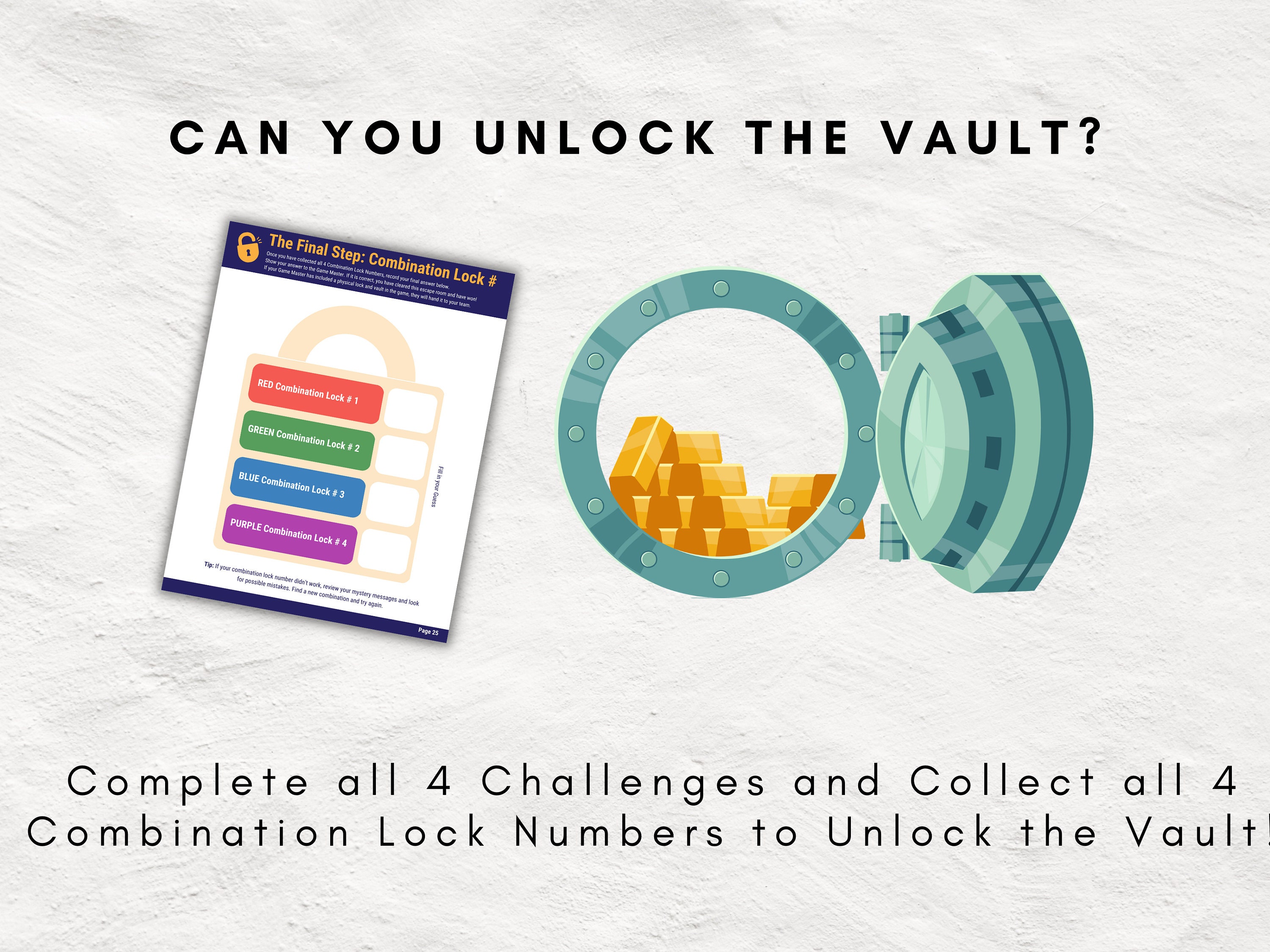 Unlocking the Lord's Prayer | Bible Study Escape Room Kit for Teens ...