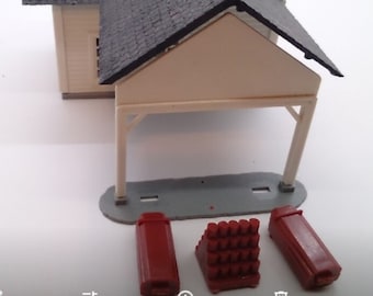 Ho Scale Service Station - Etsy