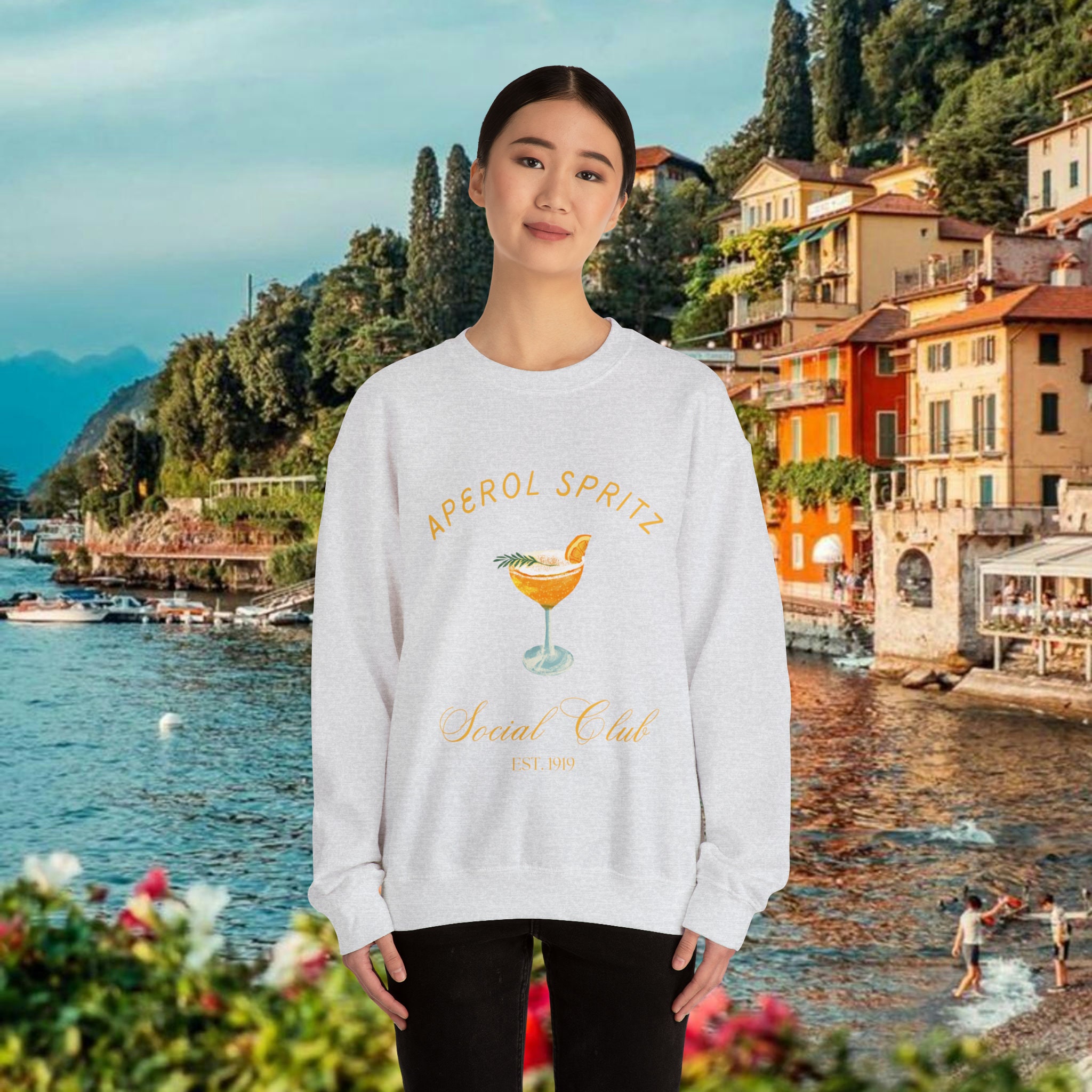 Aperol Spritz Social Club Sweatshirt, Aperol Spritz Shirt, Gift for ...
