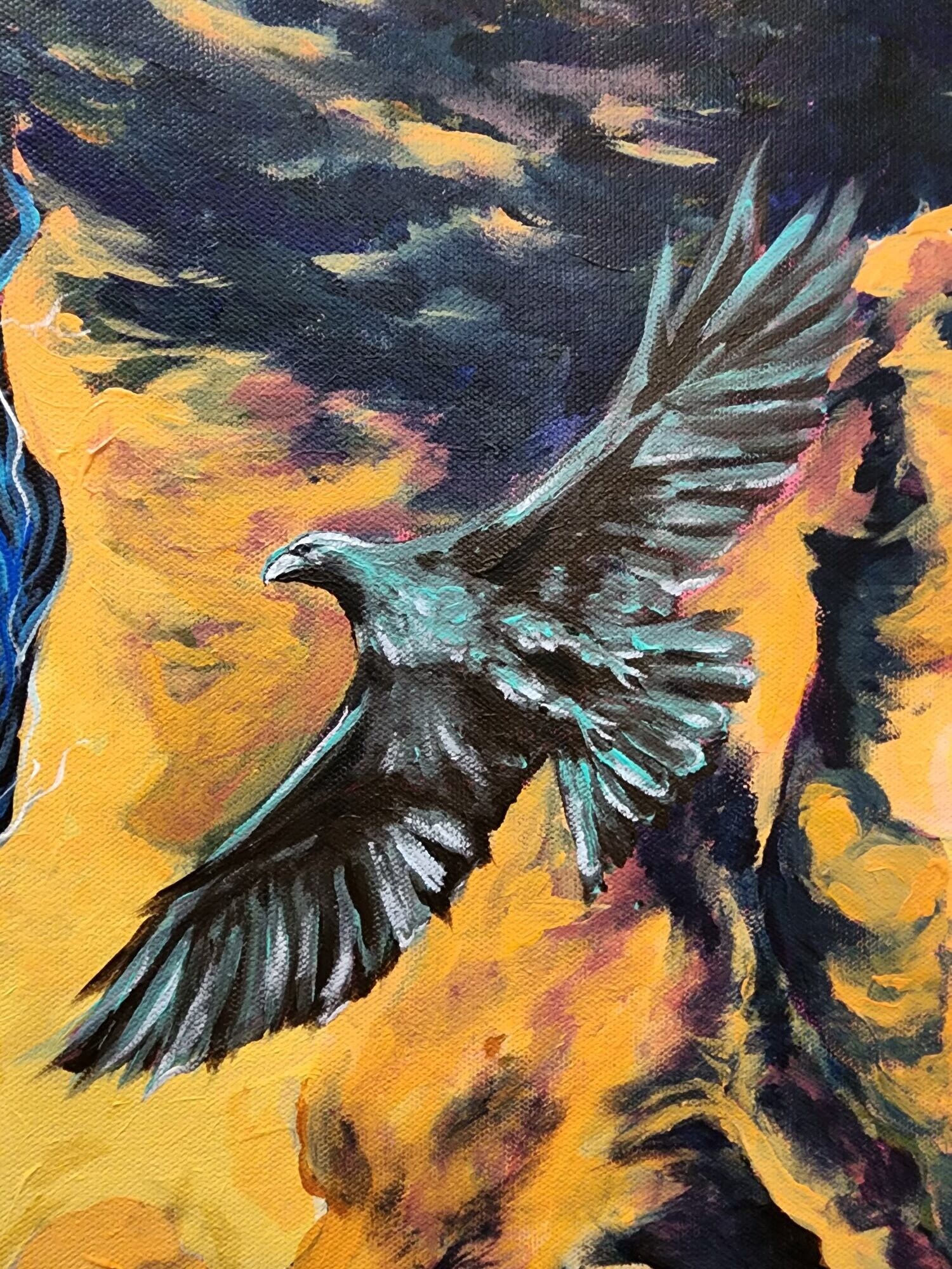 The Eagle, the Serpent & the Infinite Ether 10x10 Hand Signed Print ...