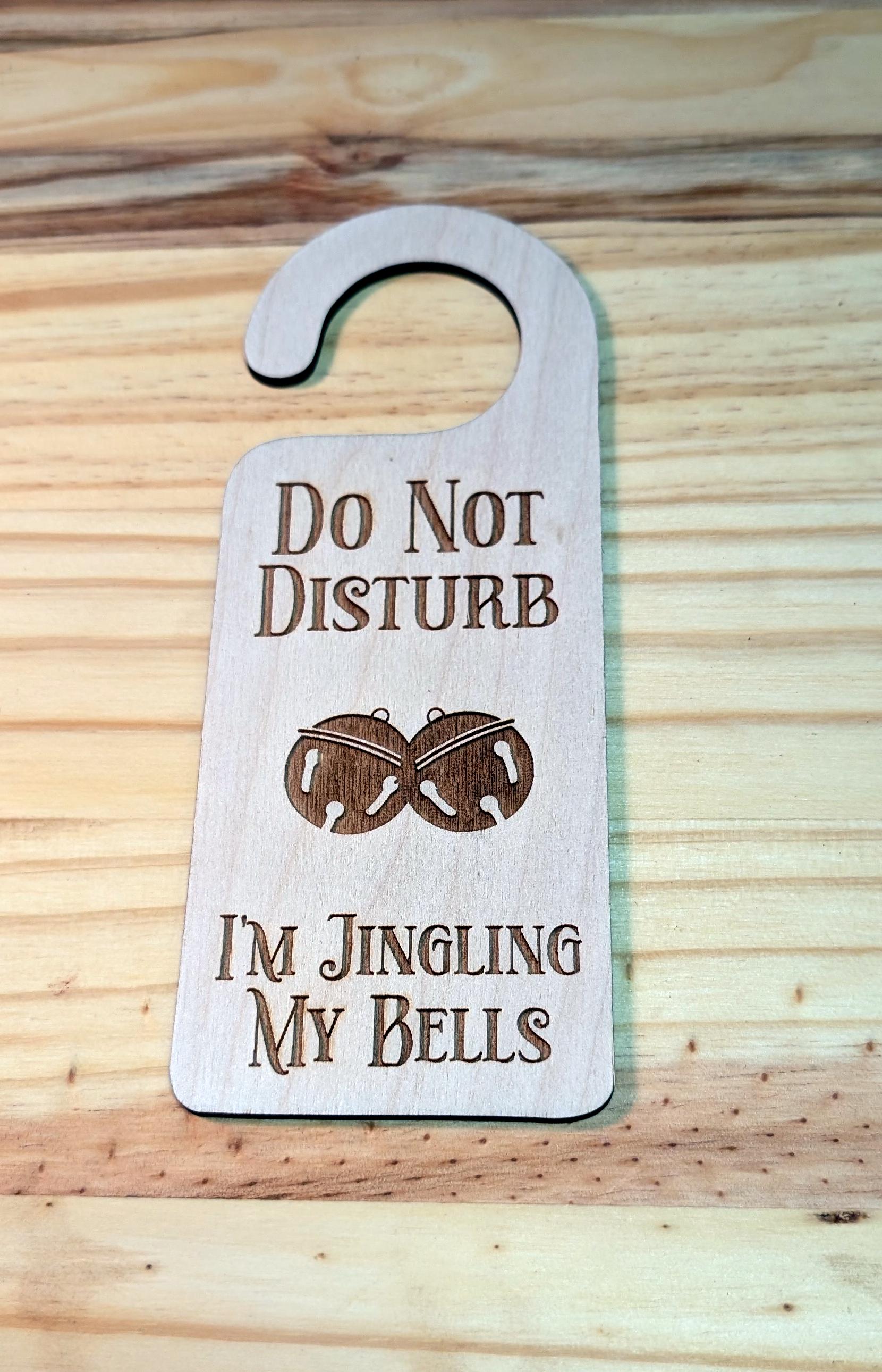 Funny Do Not Disturb Sign - Christmas Designs, Gag Gift - Etsy
