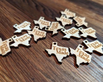 1.5 Texas Cutouts, Bulk Wood Texas Cutouts, Bulk Texas Charms, Bulk ...