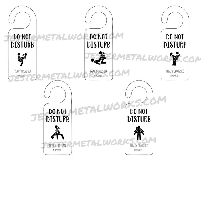 Naughty Sex Do Not Disturb Door Hanger Design Funny Adult Svg