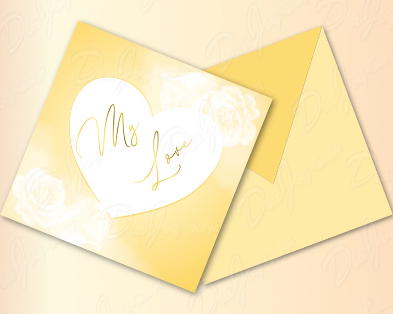 Heart Shaped Cards PNG, Digital Download Cards, Set of 3 Heart Cards ...