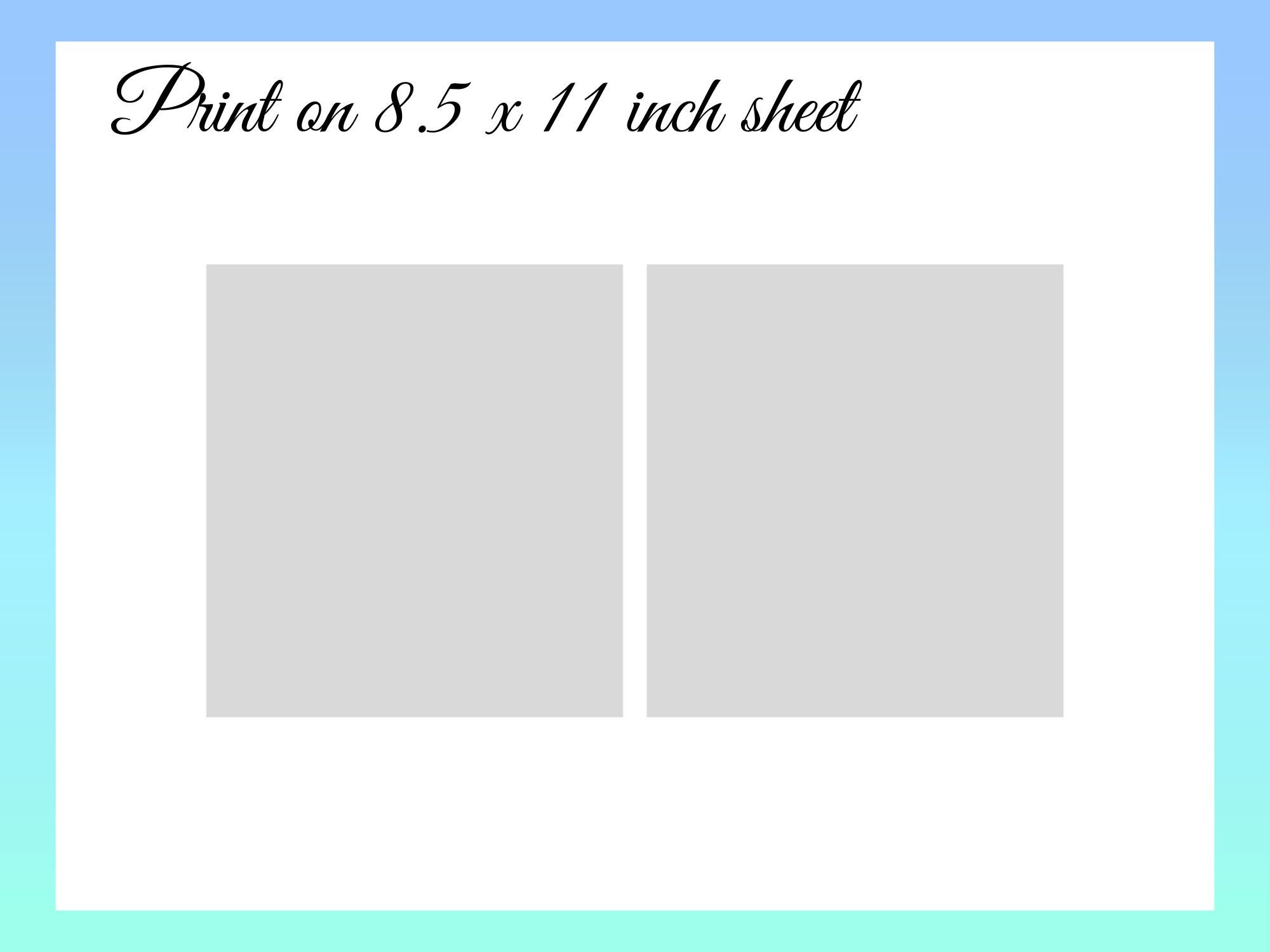 Gable Box Label 5x5" Template, Create Design Your Own, PSD, PNG, SVG ...