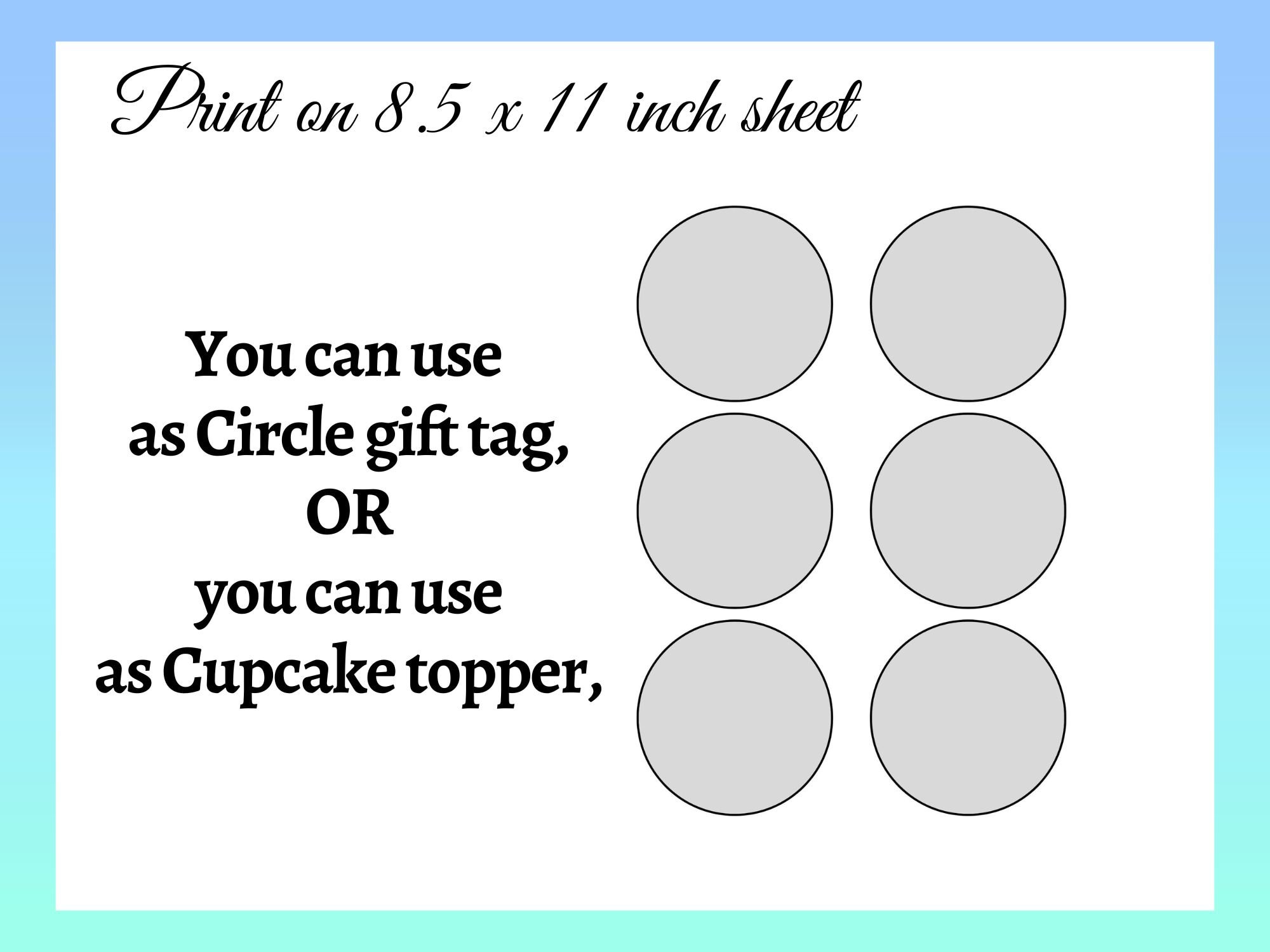 3 Inch Circle Sticker Blank Template, Png, Svg, Dxf, Eps, Pdf, Psd, Diy ...