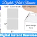 5x5" Gable Box Label Template: DIY Design (digital Download) - Etsy