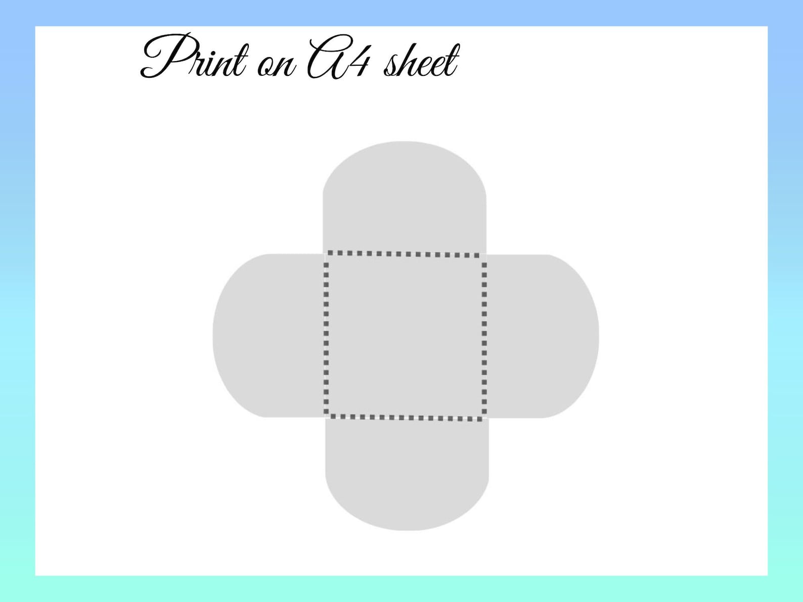 Truffle Holder Template 8.5x11 Sheet SVG, PNG, PSD and Docx - Etsy