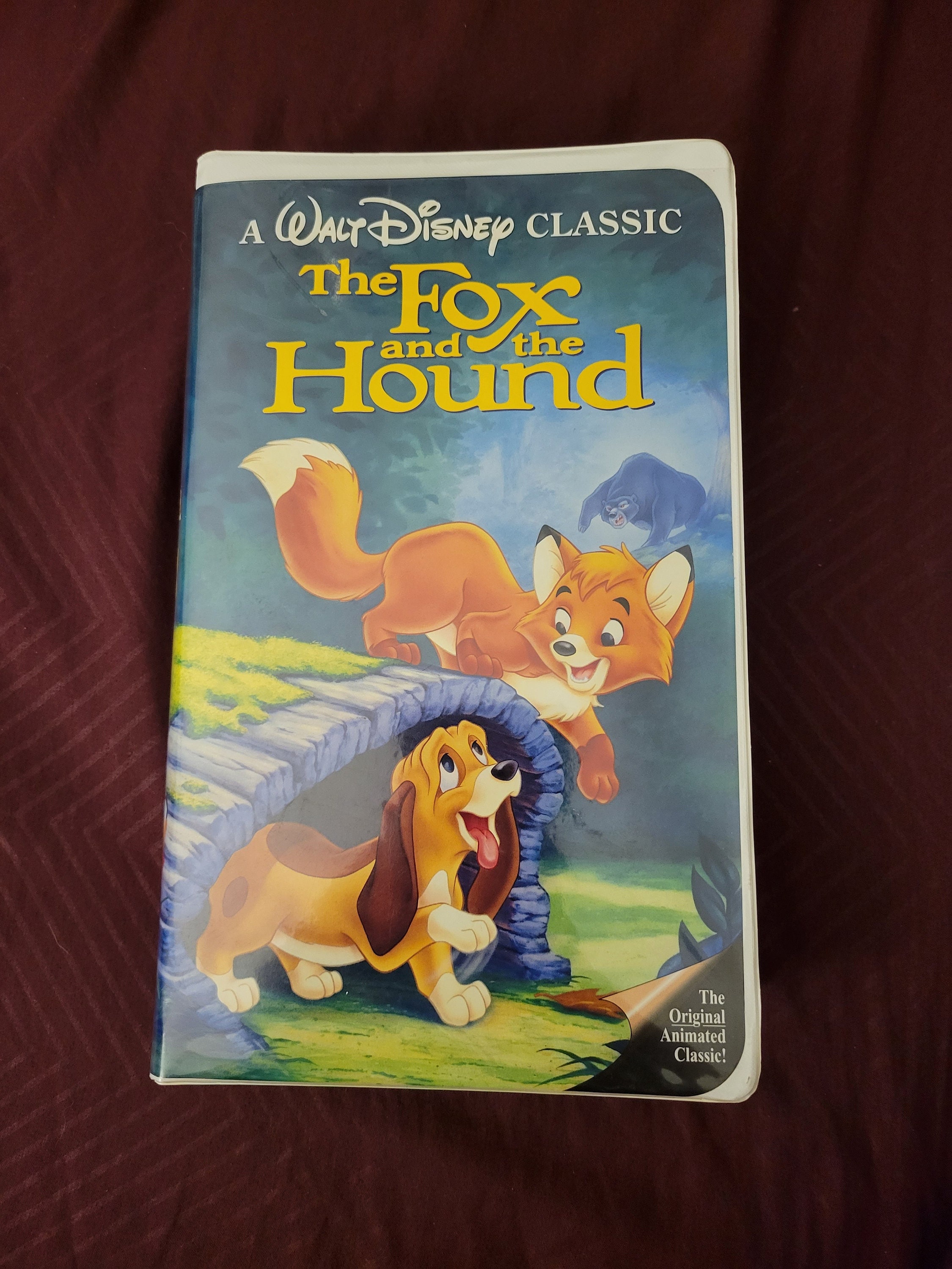 Disney VHS The Fox and the Hound Black Diamond Edition (rare) - glwec.in
