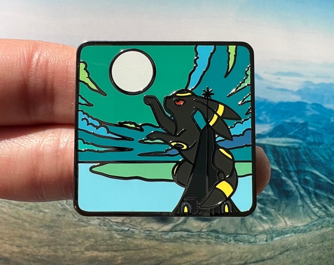 Umbreon Moon Enamel Pin - Etsy