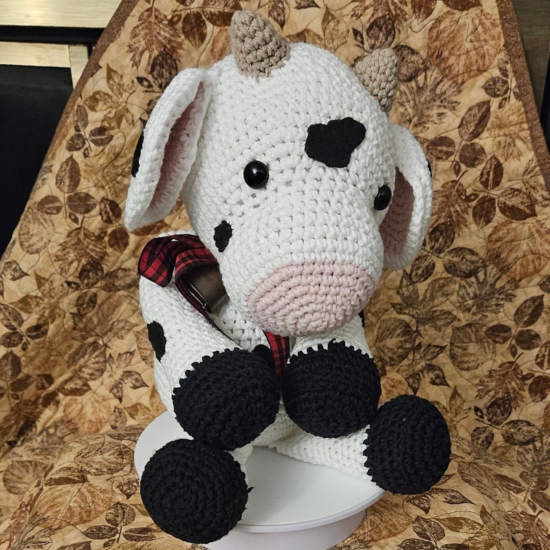 Large Cow Pattern - Etsy