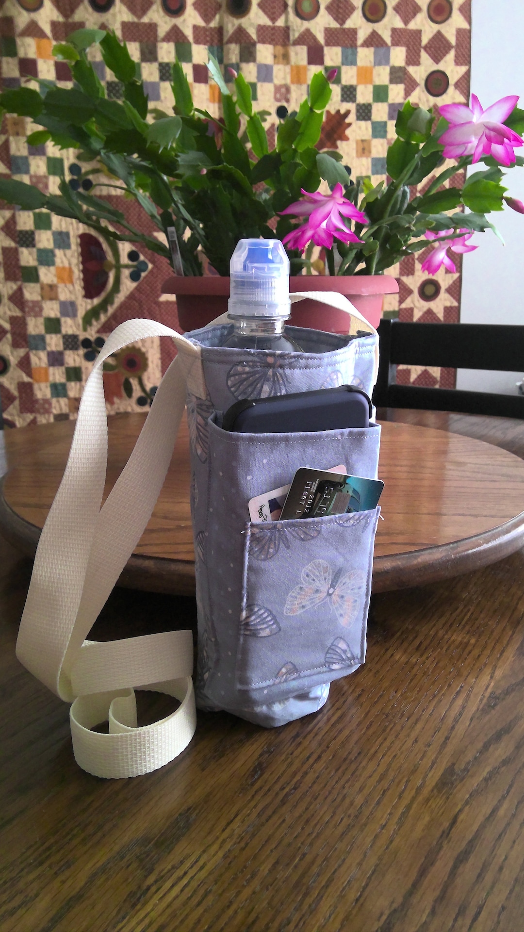 Water Bottle Carrier Butterfly - Etsy