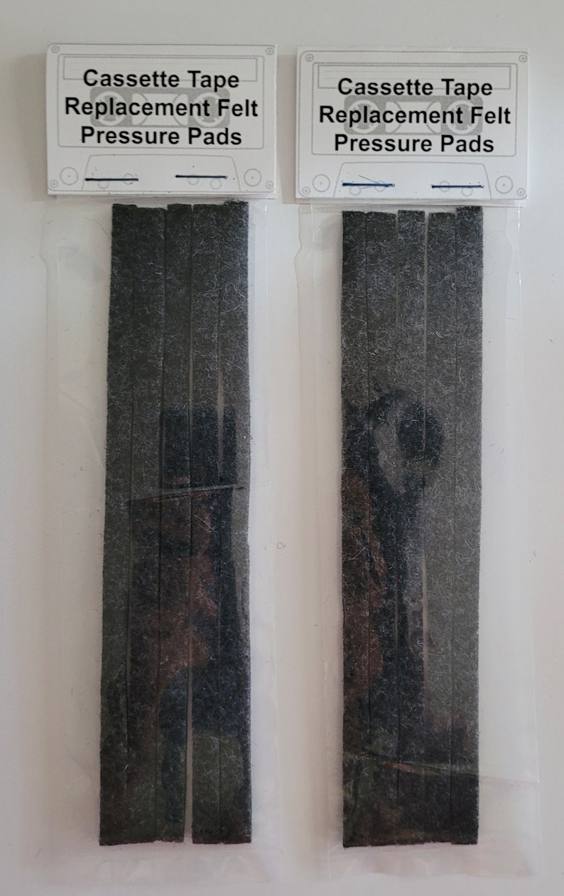 Cassette Tape Replacement Felt Pressure Pads 2 Pack Free - Etsy