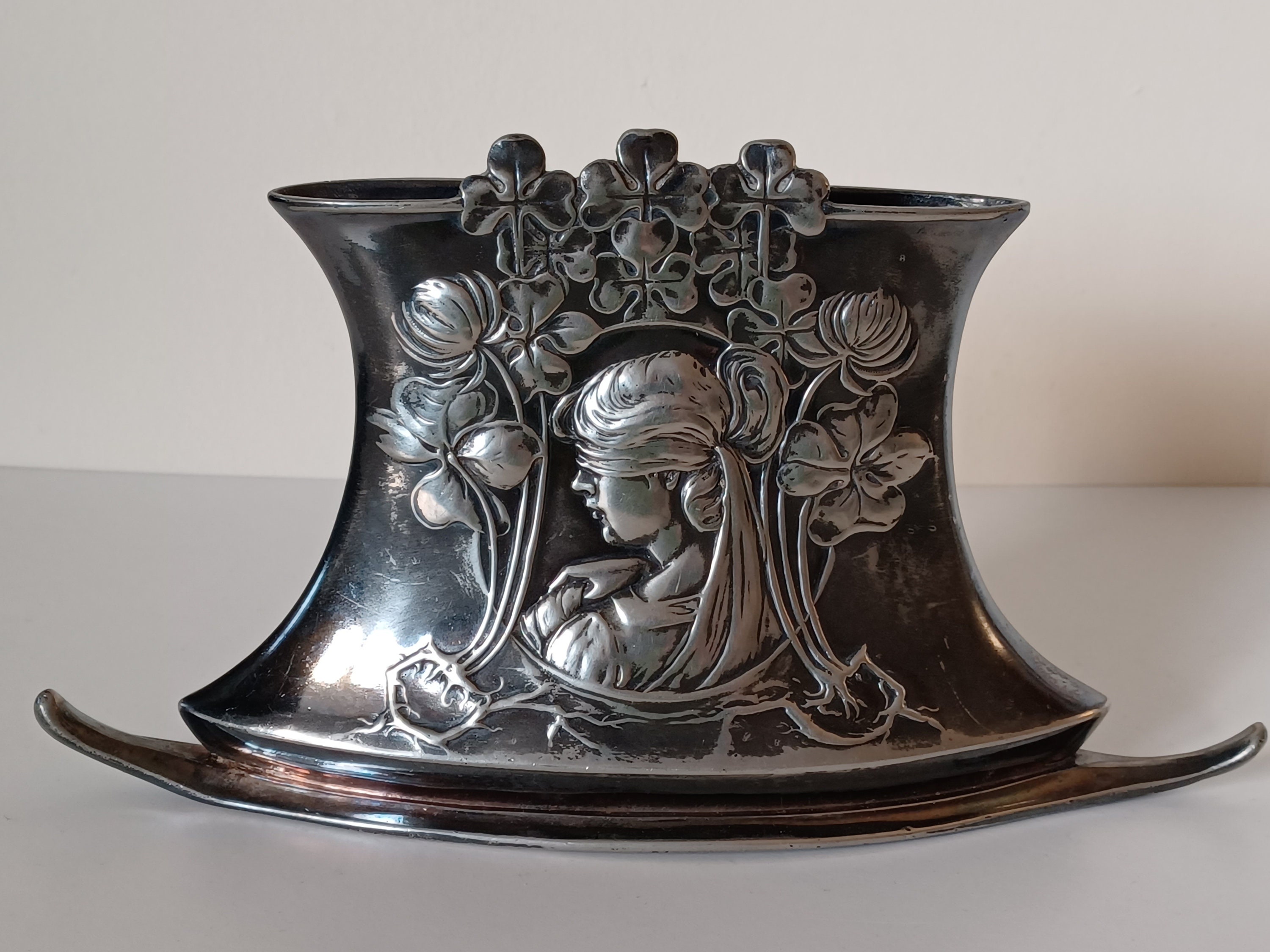Extremely Rare & Stunningly Beautiful Art Nouveau Silver Plated Vase - Etsy