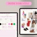 Digital Wardrobe Planner Capsule Wardrobe Digital Planner Aesthetic ...