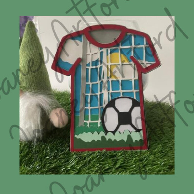 Layered Football Svg Cut Files - Etsy