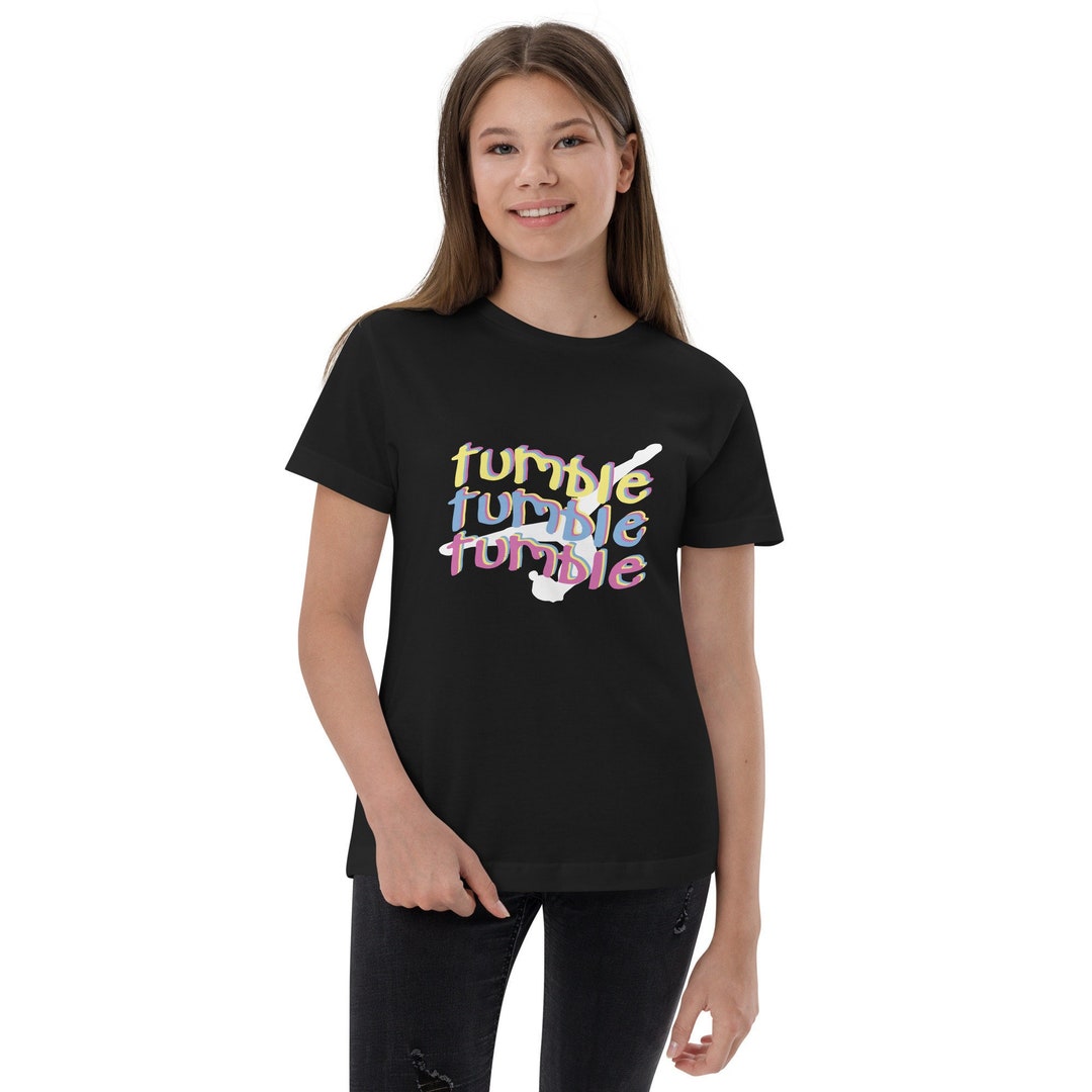 Kids' Tumble T-shirt, Gymnastics, Girls - Etsy
