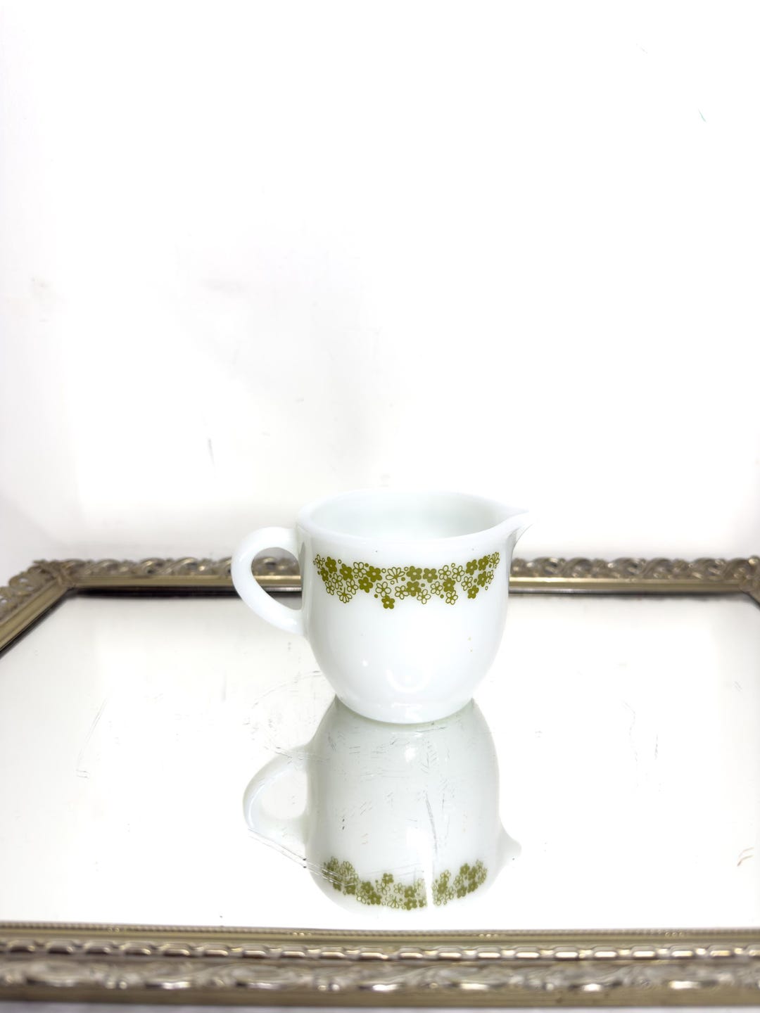 Vintage Corning Pyrex Spring Blossom, Crazy Daisy Creamer - Etsy