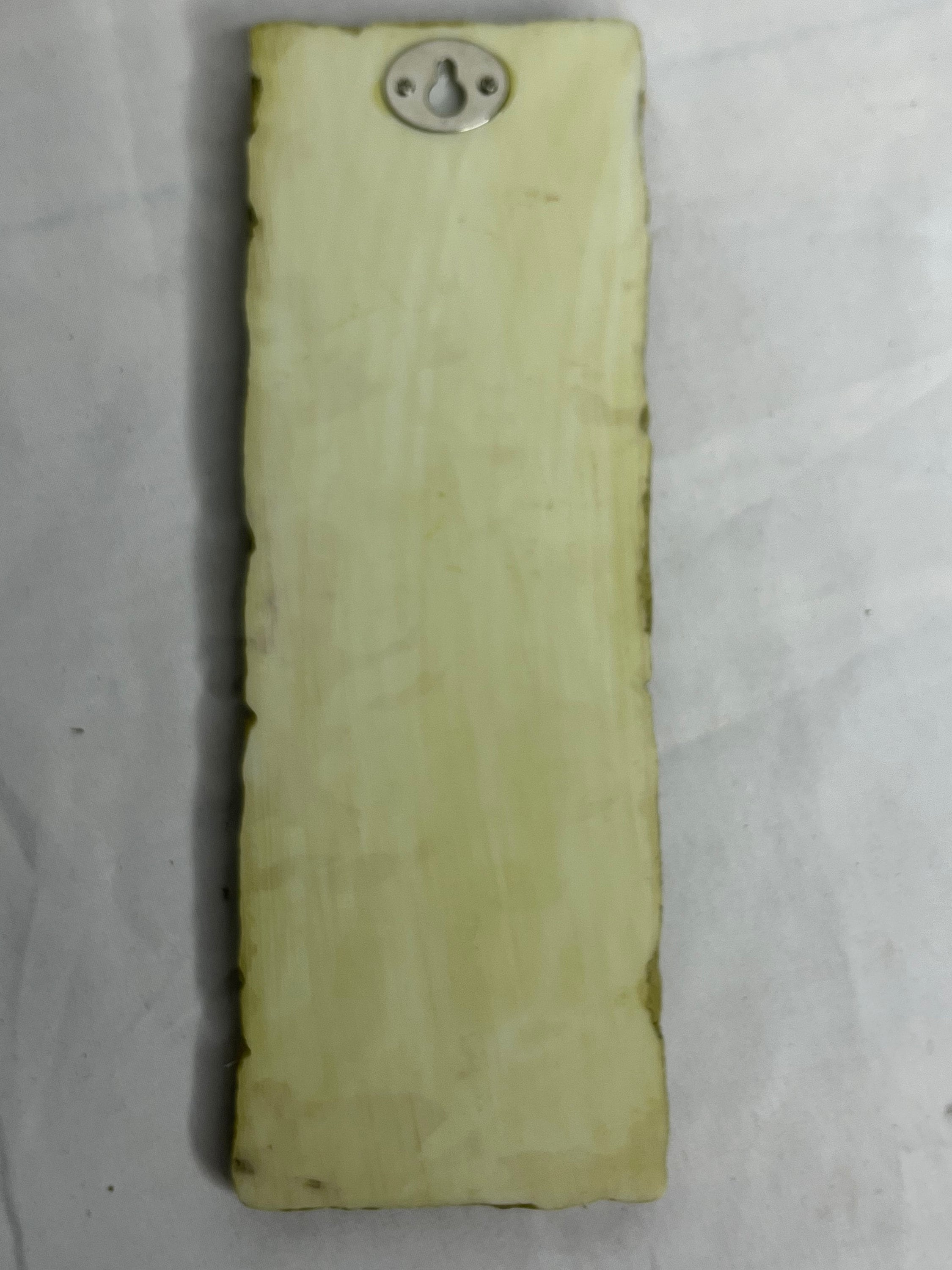 Cheri Blum Artist Floral Textured in Relief Ceramic Tile Set of 3 Wall ...