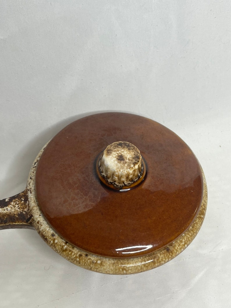 Hull Brown Drip Oven Proof Soup Bowl With Lid 8 - Etsy