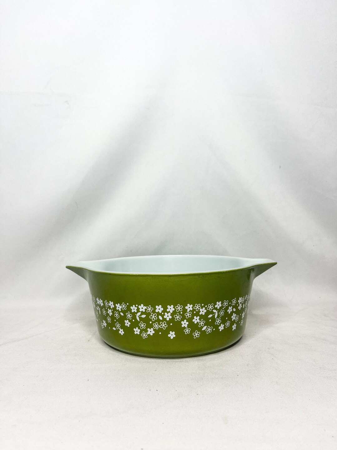 Pyrex Spring Blossom Casserole Dish 475 475-B Bakeware flower Floral ...