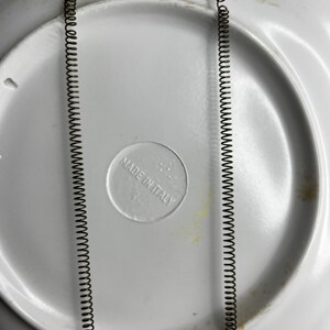 Set of Two Vintage Lami Italy Melamine Colorful Flowers 11” Scalloped ...