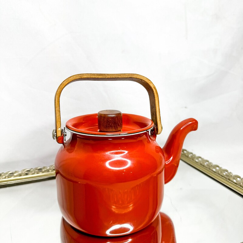 Enamel Tea Pot - Etsy