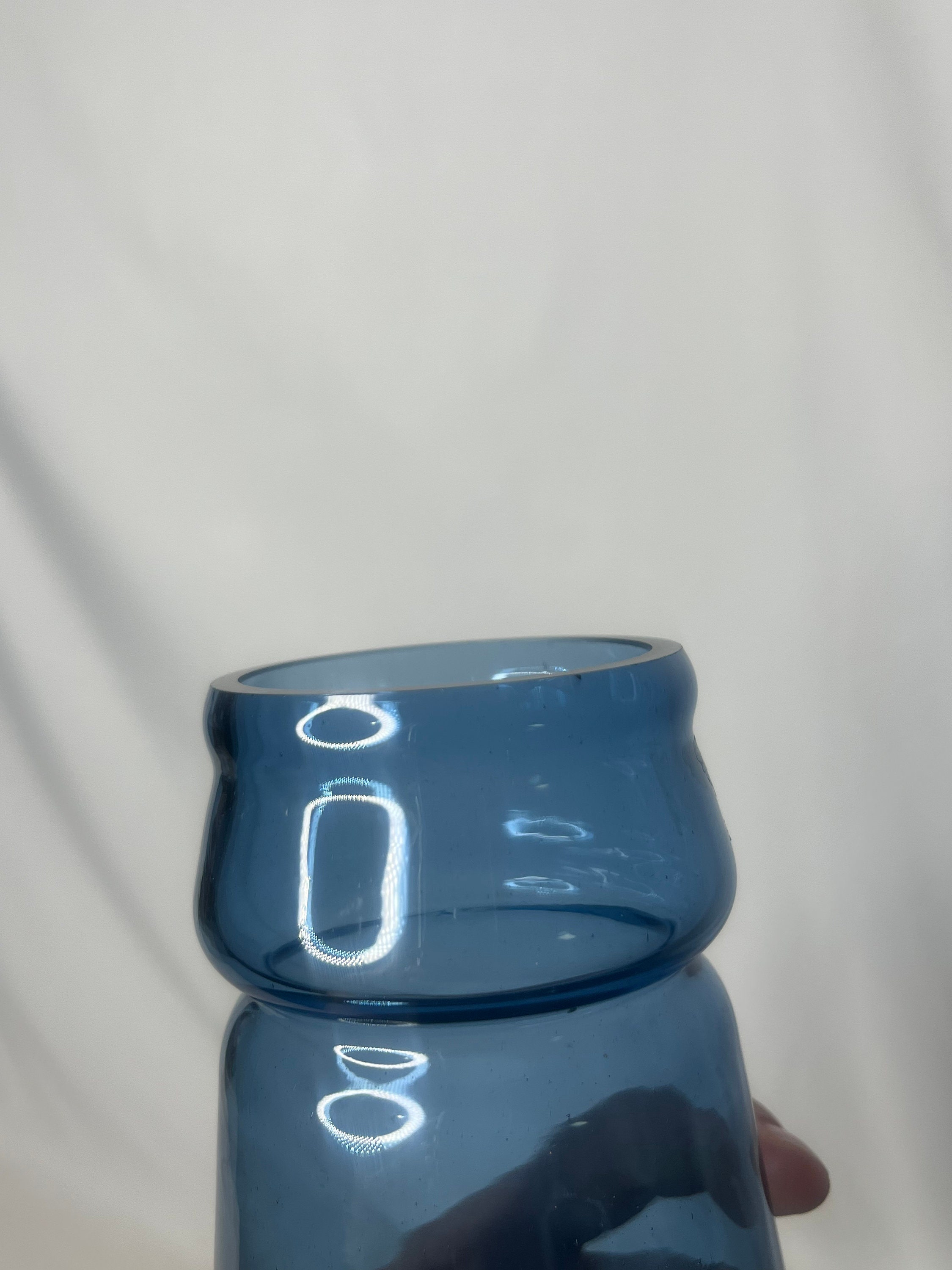 Vintage Ikea Maria Kariis Blue Vase - Etsy