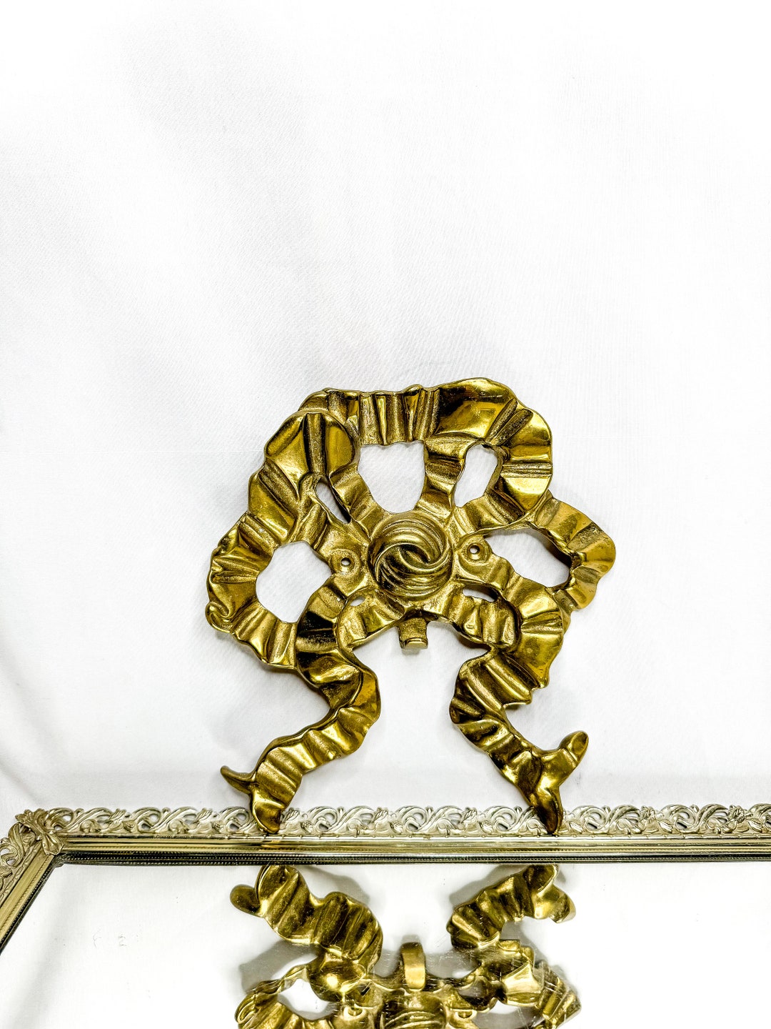 Large Brass Bow Hook, Home Organization, Made in Taiwan - Etsy