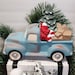 Christmas Truck. Clay Magic Truck With Christmas Tree Insert. Ceramic ...