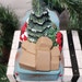 Christmas Truck. Clay Magic Truck With Christmas Tree Insert. Ceramic ...