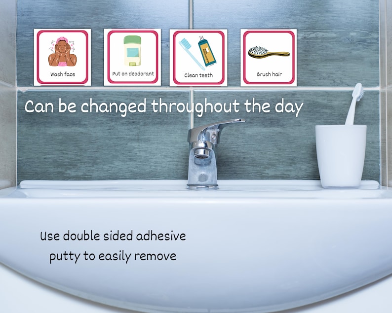 Daily Routine Cards for Dementia, Printable Dementia Aid, Alzheimer’s ...