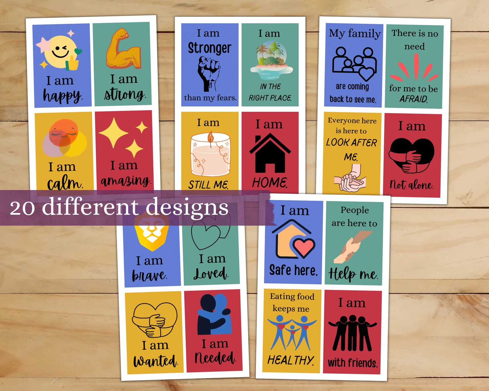 Positive Affirmation Cards for Dementia, Dementia Signs, Memory Aids ...