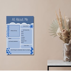 Dementia Door Sign, Memory Care Door Sign, About Me, Alzheimers ...