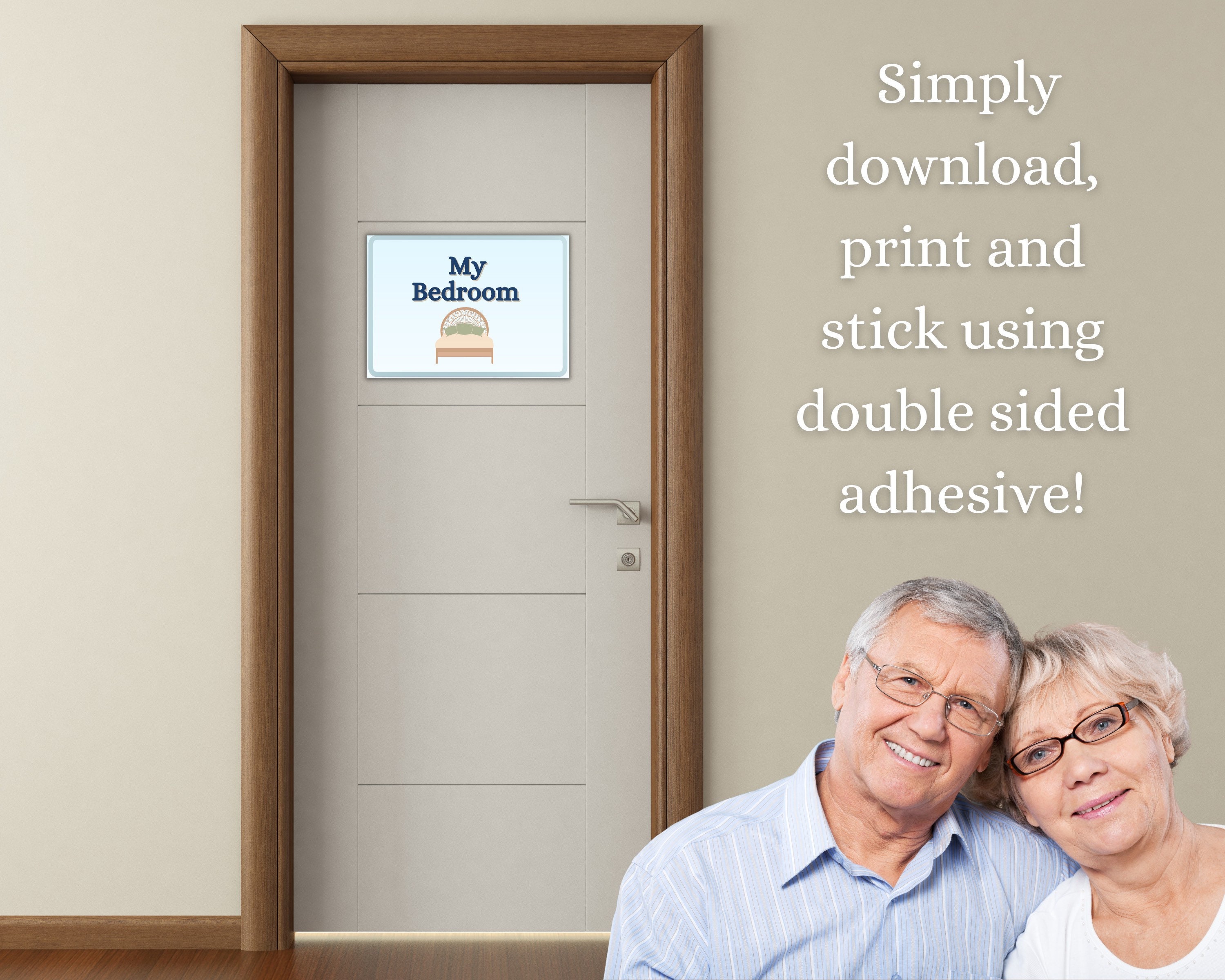 Printable Room Signs for Dementia, Dementia Aids, Door Signage, Memory ...