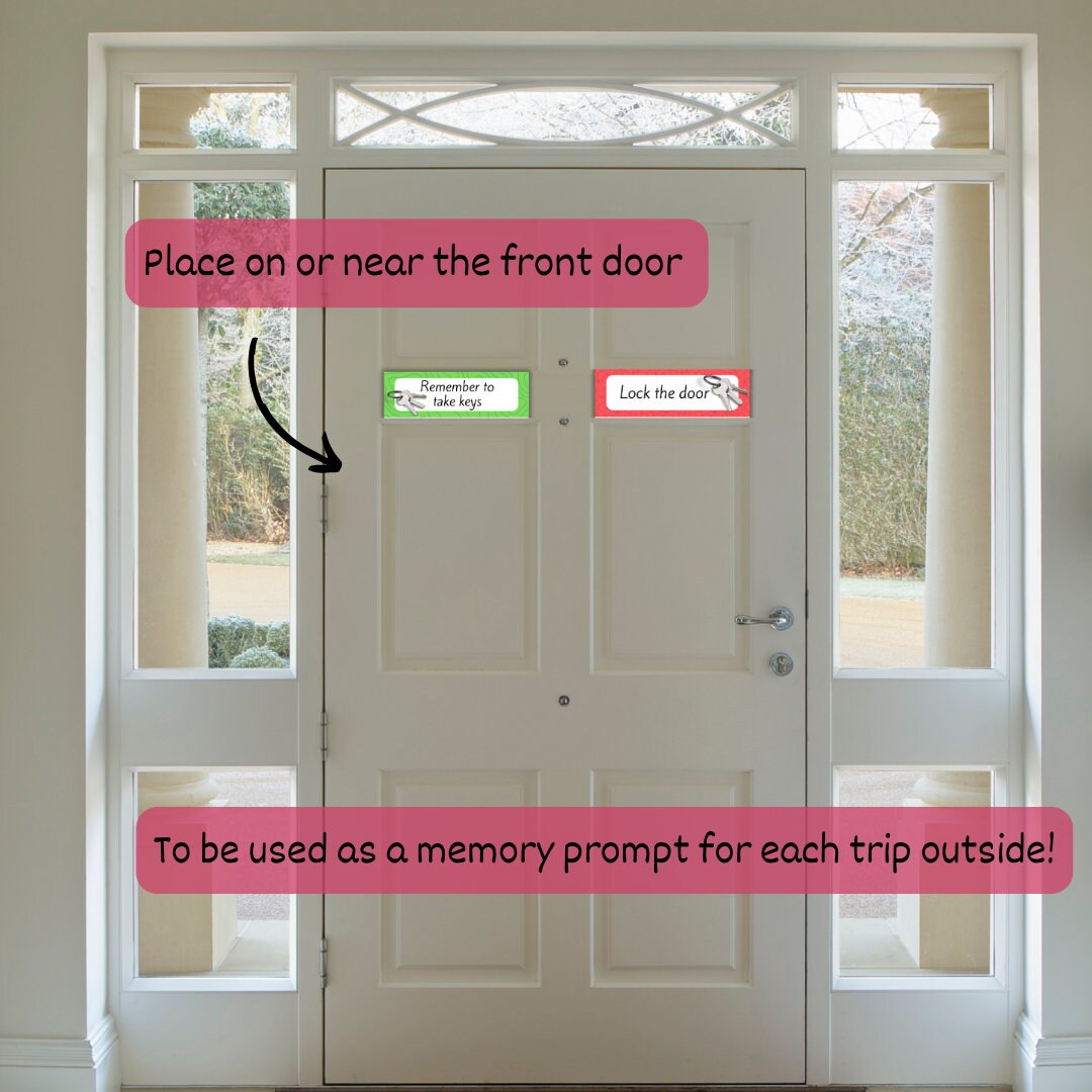 Dementia Room Signs, Dementia Labels, Memory Aids, Printable Room ...