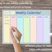 Weekly Calendar for Dementia, Printable Dementia Aid, Alzheimer’s Help ...