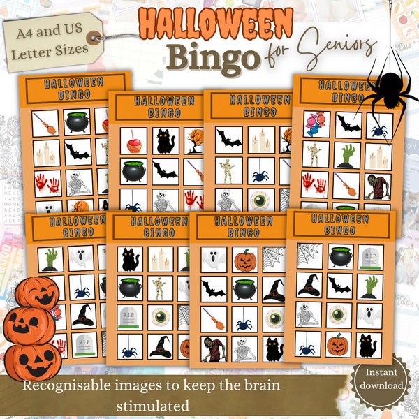 Printable Gothic Bingo - Etsy