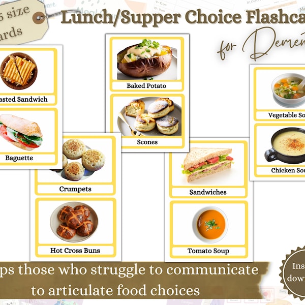 Visual Schedule for Dementia - Etsy