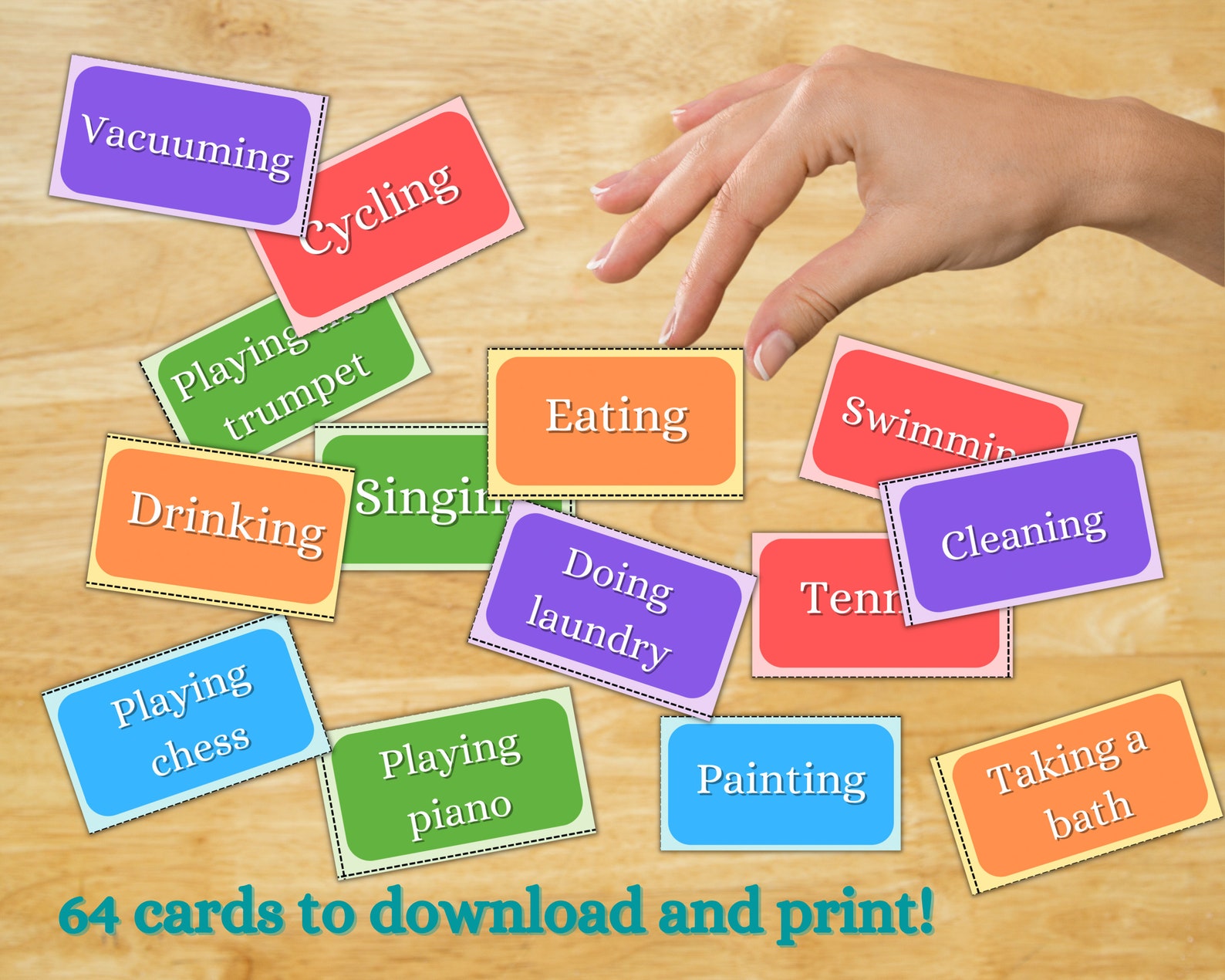 Charades Game for Seniors, Printable Dementia Activity, Alzheimer’s ...