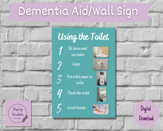 Dementia Sign Wall Signs for Alzheimers Dementia Care - Etsy UK