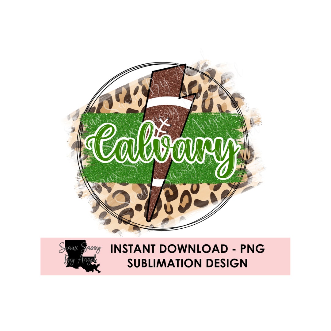 Calvary Cavaliers Football Sublimation Design - Etsy