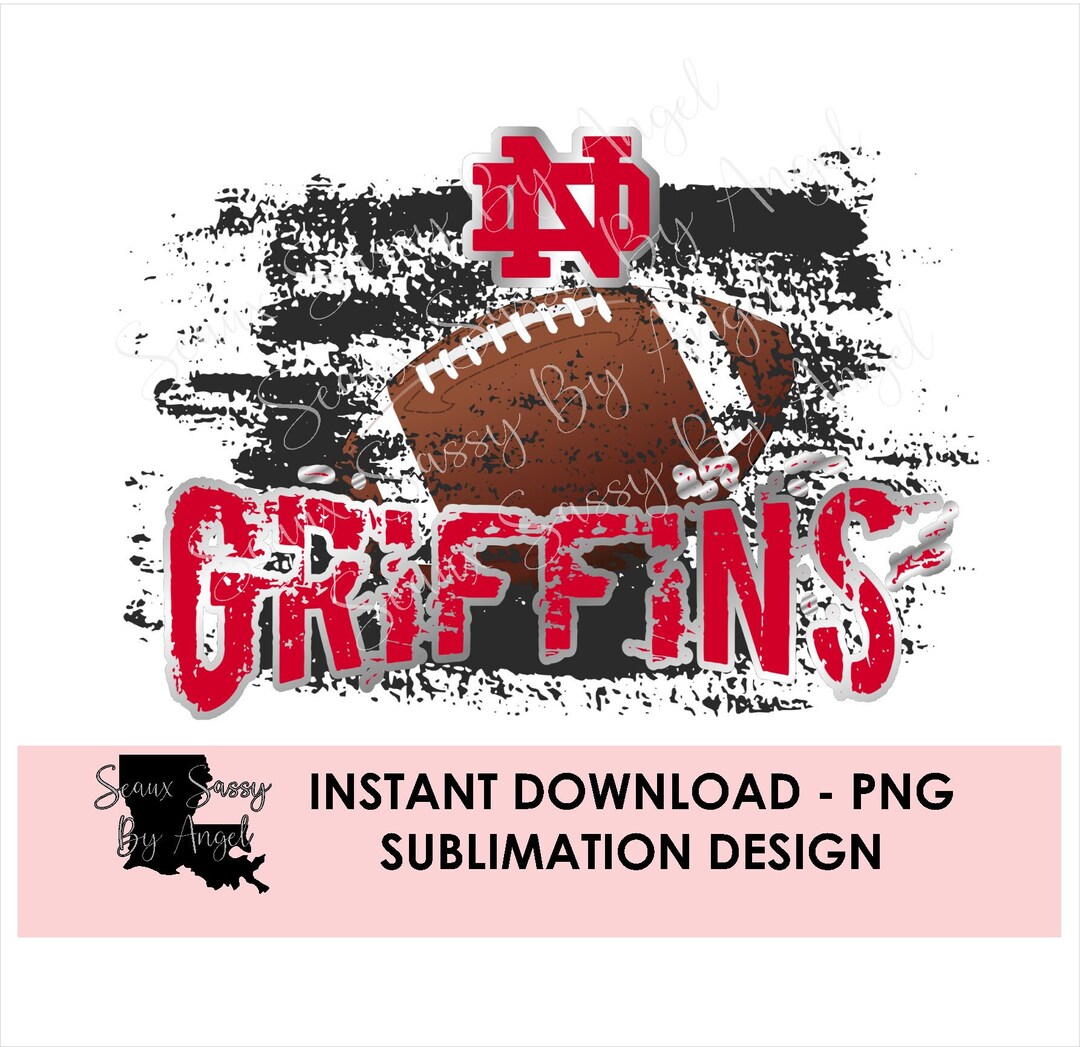 North Desoto Griffins Design PNG Download Sublimation Design - Etsy