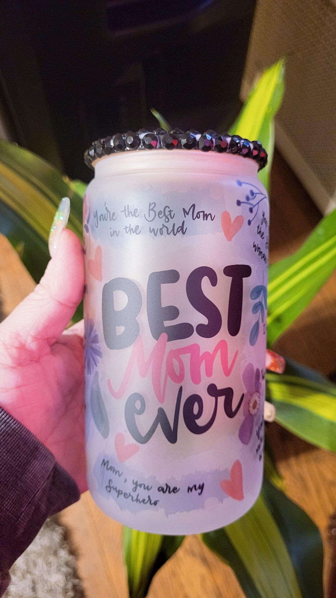 Custom GLASS CAN CUP - Etsy