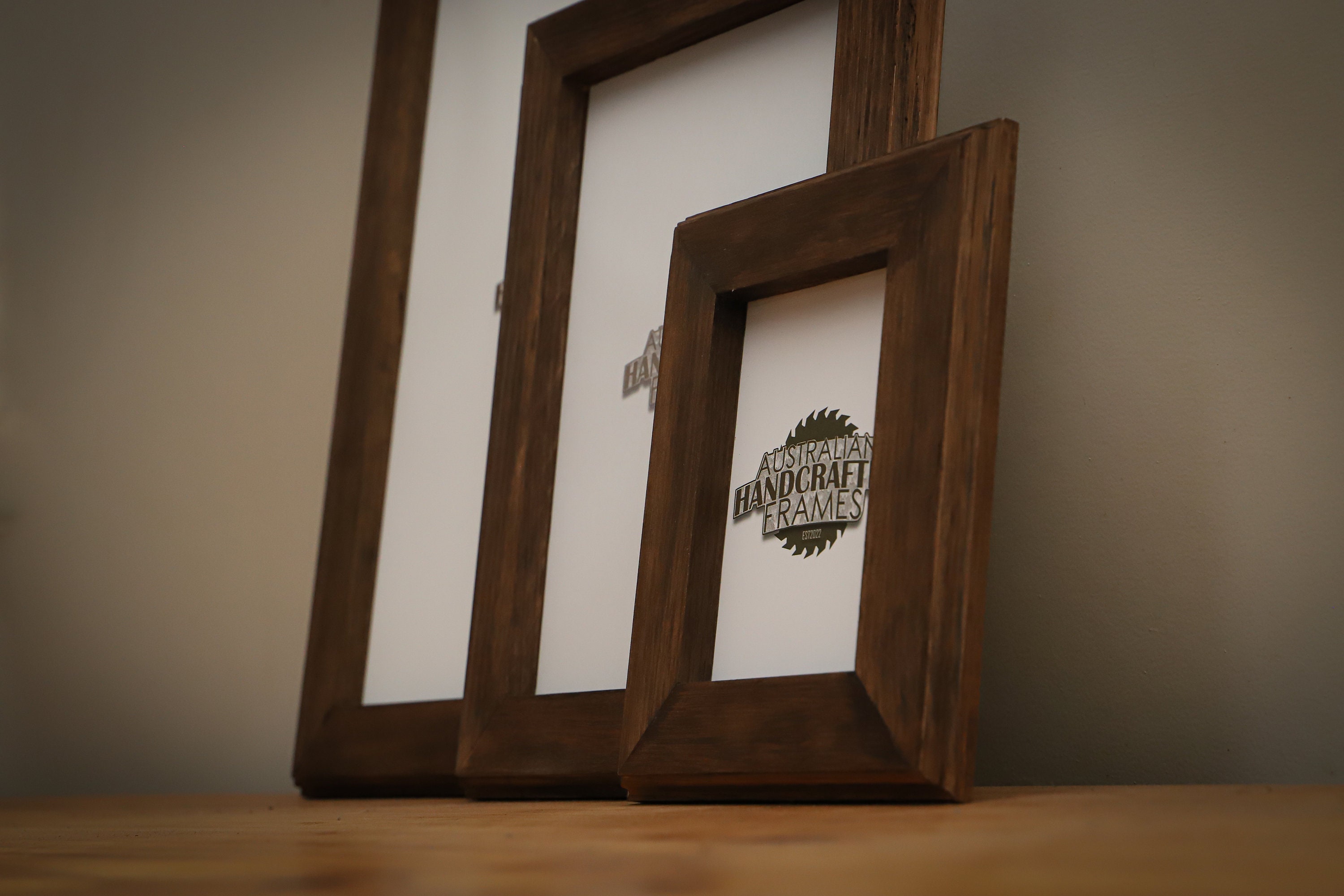 Premium Handmade Tasmanian Oak Photo Frame Custom Size Requests Poster ...