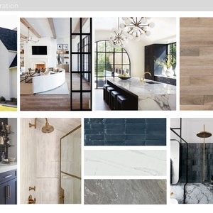 Downloadable Interior Design Package | Residential Finish Package: Luxe ...