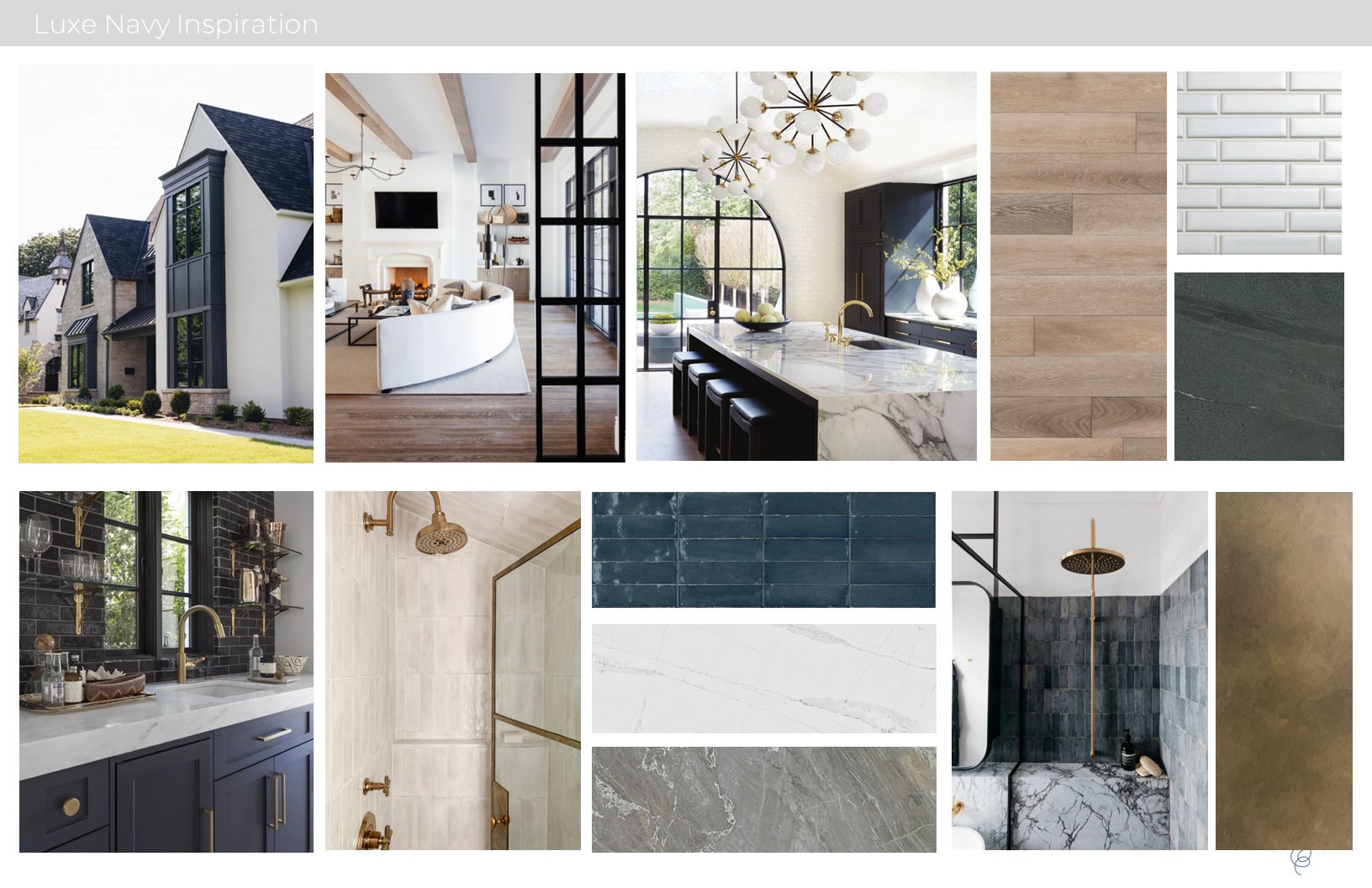 Downloadable Interior Design Package | Residential Finish Package: Luxe ...